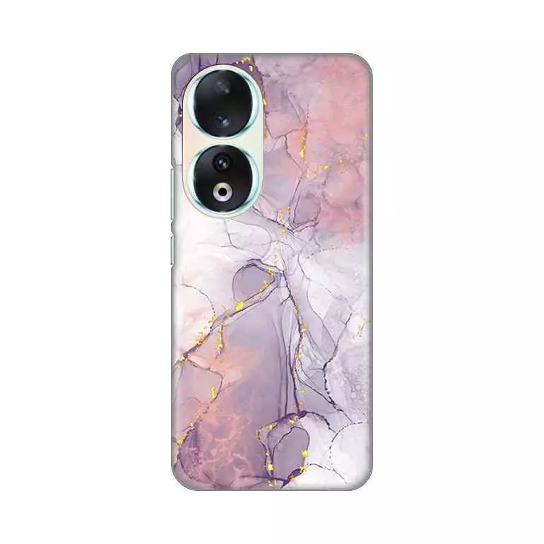 Maska silikon Print za Honor 90 Pink Marble