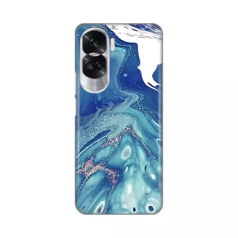 Maska silikon Print za Honor 90 Lite Blue Marble