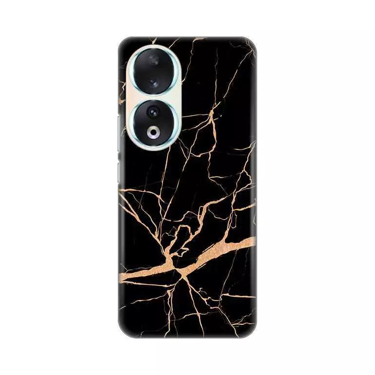 Maska silikon Print za Honor 90 All Black