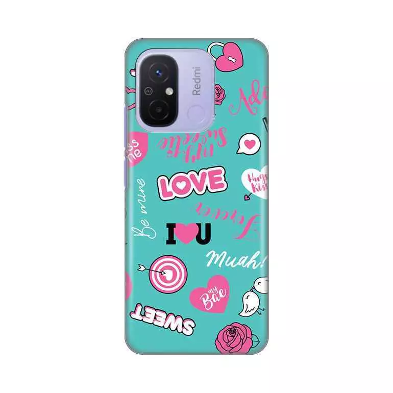 Maska silikon Print za Xiaomi Redmi 12C Love