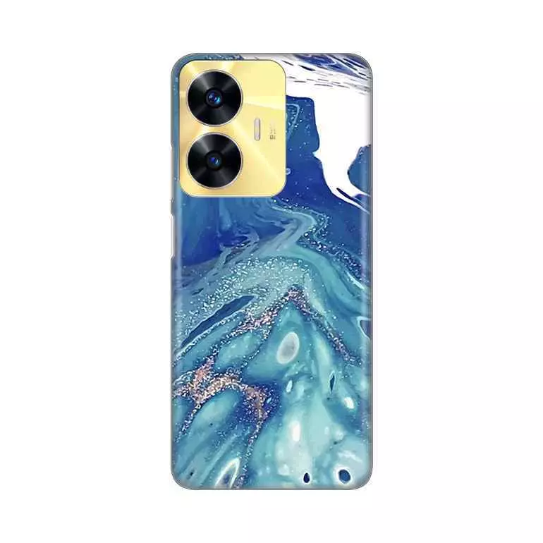 Maska silikon Print za Realme C55 Blue Marble