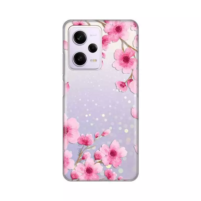 Maska silikon Print za Xiaomi Redmi Note 12 Pro 5G EU Rose flowers