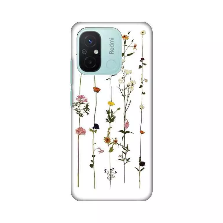 Maska silikon Print za Xiaomi Redmi 12C Flower