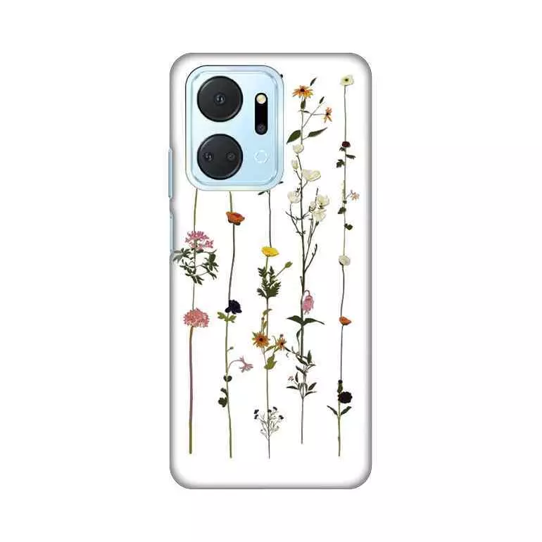 Maska silikon Print za Honor X7a Flower