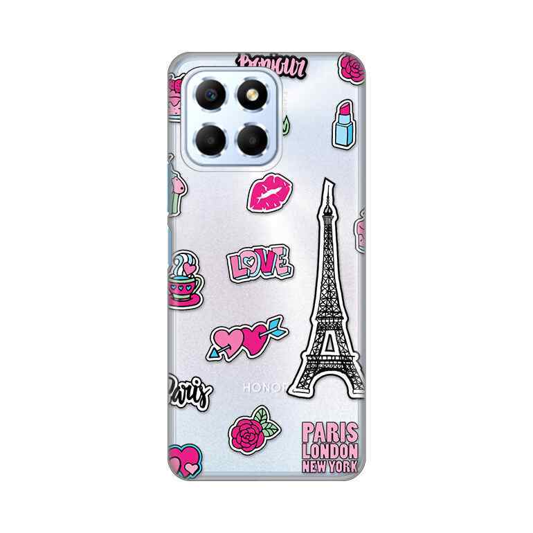 Maska silikon Print za Honor X6 Love Paris