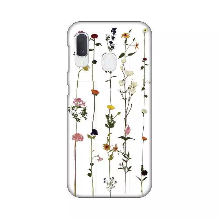 Maska silikon Print za Samsung A20e Flower