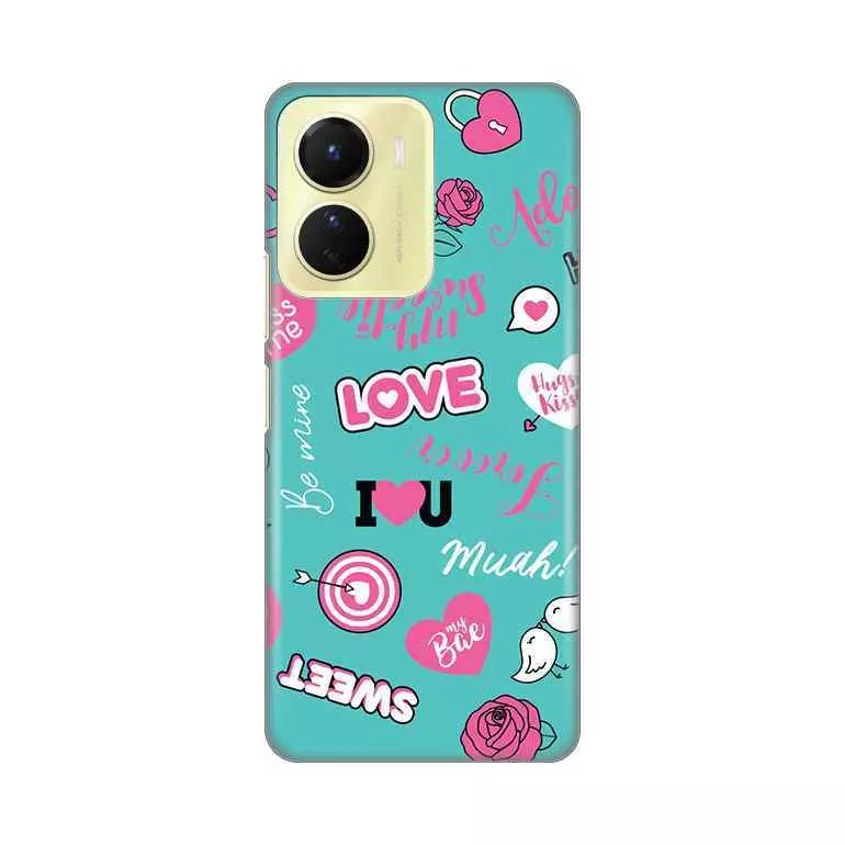 Maska silikon Print za Vivo Y16 Love