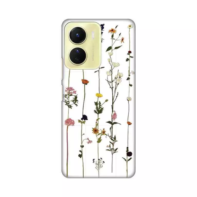 Maska silikon Print za Vivo Y16 Flower