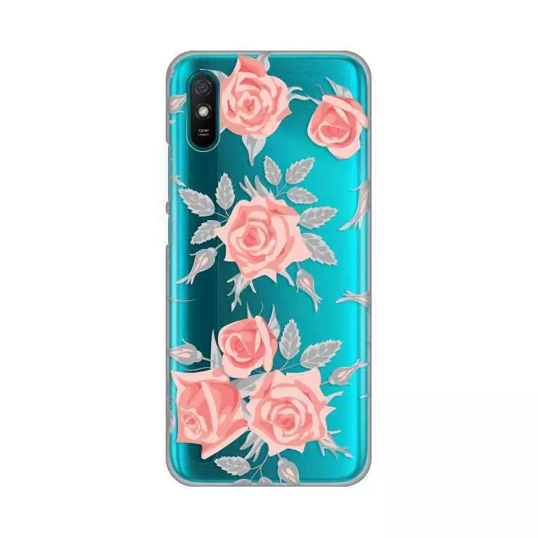 Maska silikon Print za Xiaomi Redmi 9A Elegant Roses