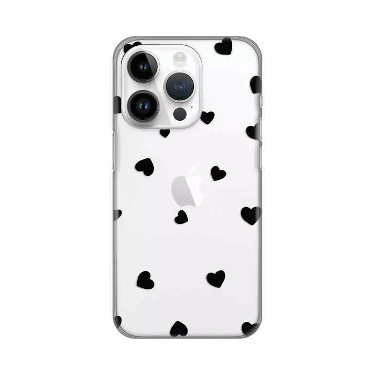 Maska silikon Print za iPhone 14 Pro 6.1 Hearts