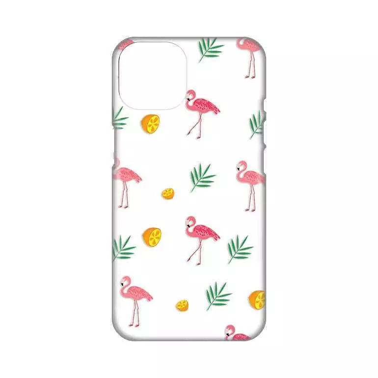 Maska silikon Print za iPhone 14 6.1 Flamingos