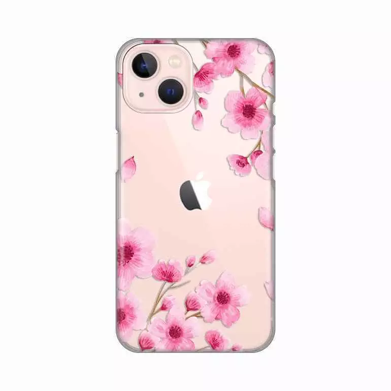 Maska silikon Print za iPhone 13 Rose Flowers