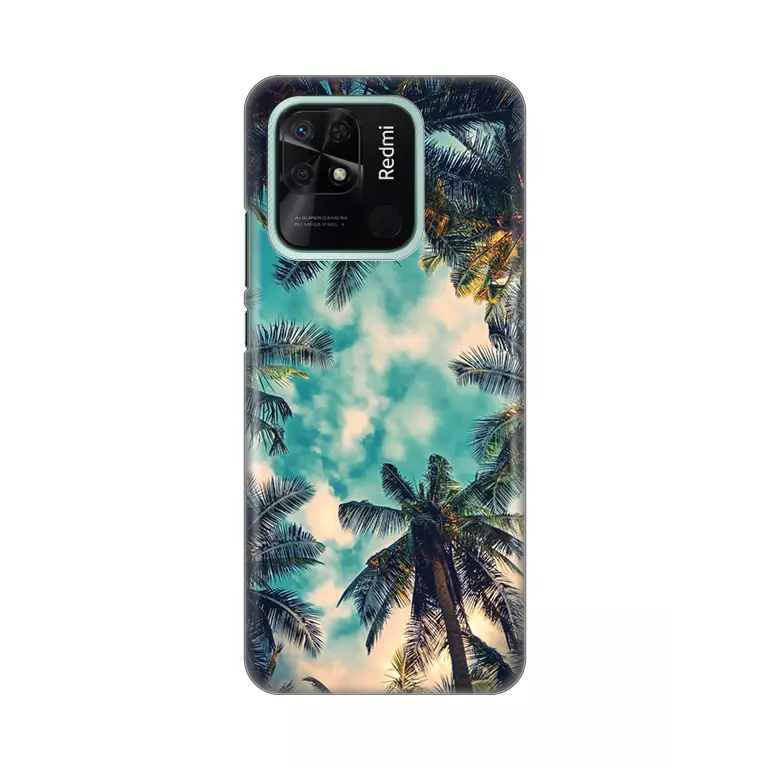 Maska silikon Print za Xiaomi Redmi 10C Palm Tree