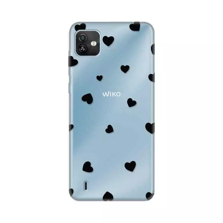 Maska silikon Print za Wiko Y82 Hearts