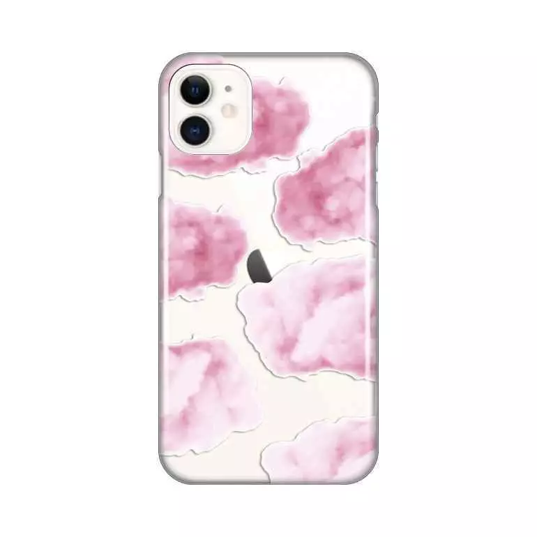 Maska silikon Print za iPhone 11 Pink Clouds