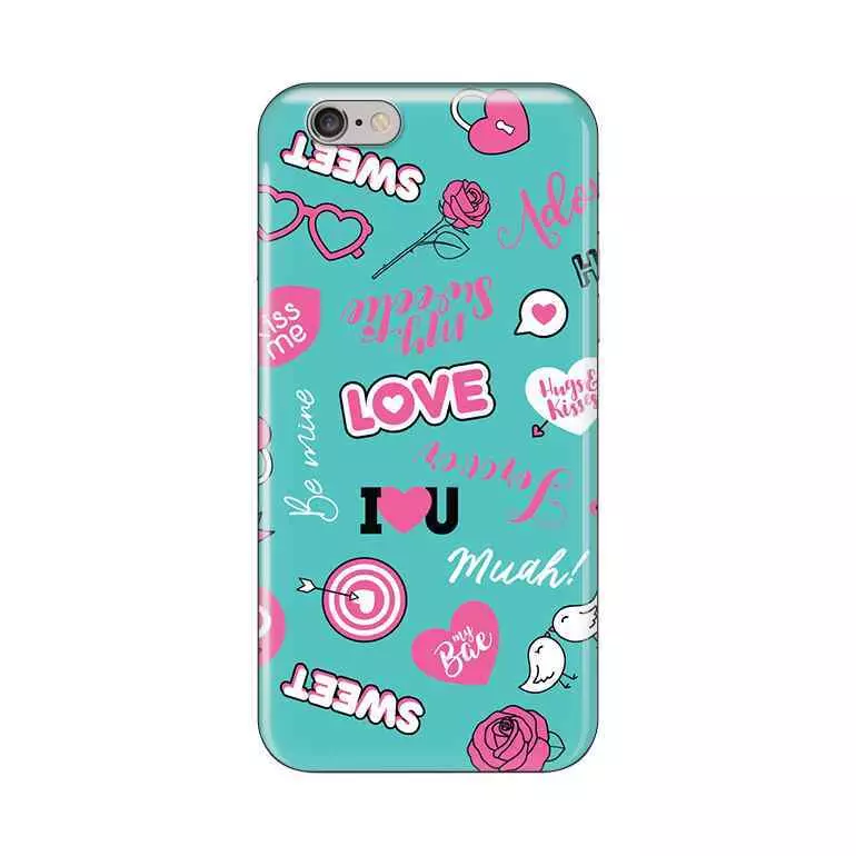 Maska silikon Print za iPhone 6/6S Love