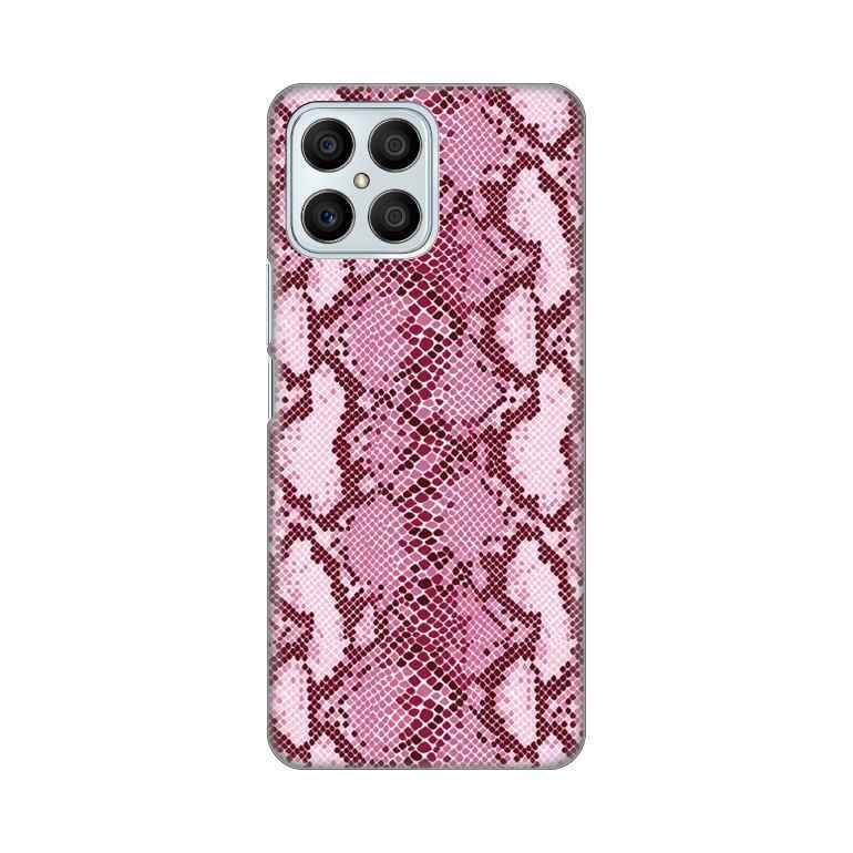 Maska silikon Print za Honor X8 Pink Snake