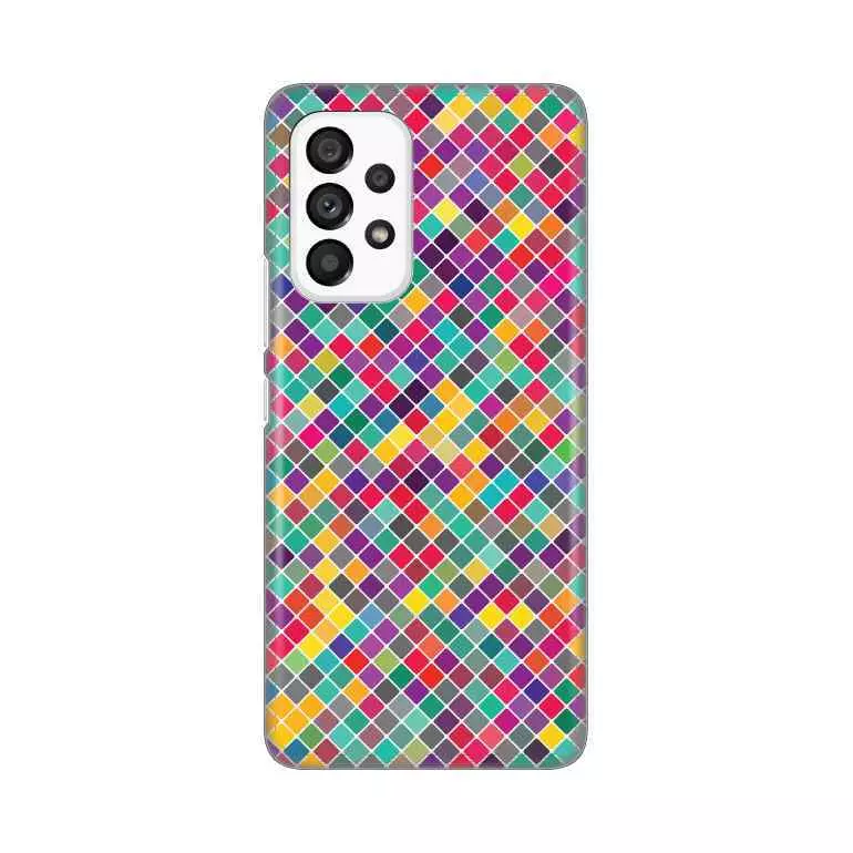 Maska silikon Print za Samsung A53 5G Colorful cubes