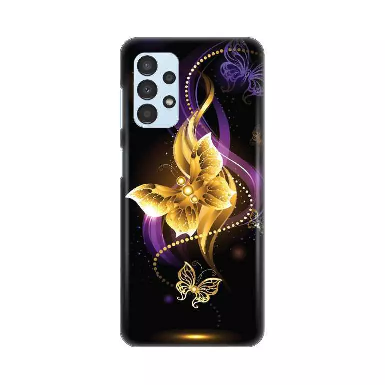 Maska silikon Print za Samsung A13 4G Golden butterfly