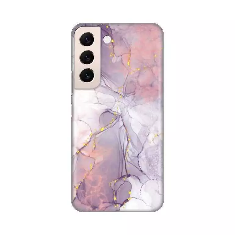 Maska silikon Print za Samsung S22 5G Pink Marble