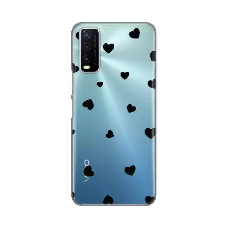 Maska silikon Print za Vivo Y20/Y20s Hearts