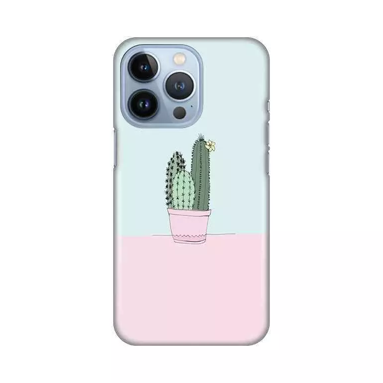 Maska silikon Print za iPhone 13 Pro Cactus