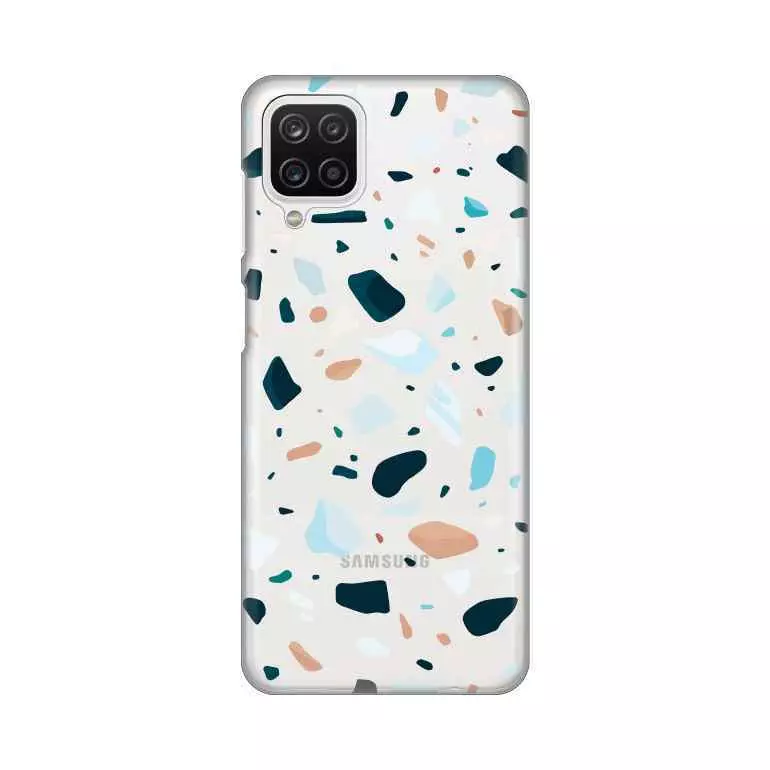 Maska silikon Print za Samsung A12 Terazzo Pattern