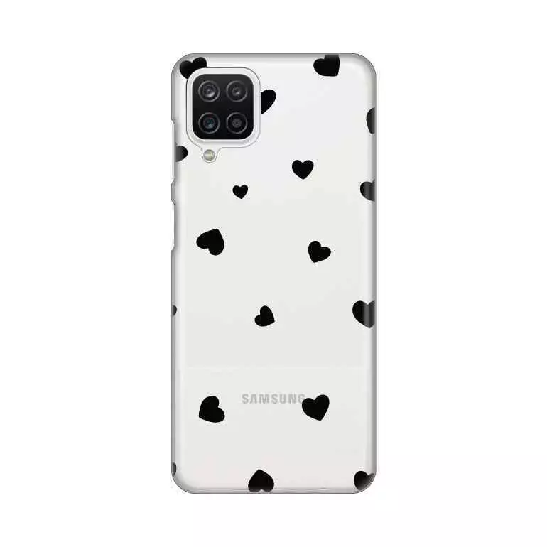 Maska silikon Print za Samsung A12 Hearts