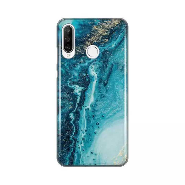 Maska silikon Print za Huawei P30 Lite Pretty Marble