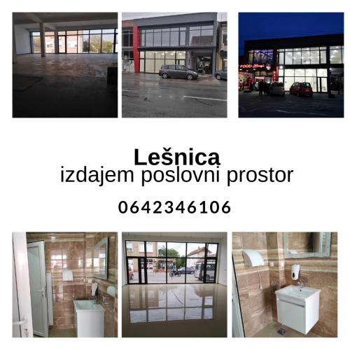 Lešnica, poslovni prostor