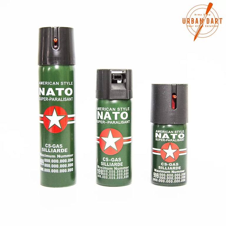 BIBER SPREJ NATO SET