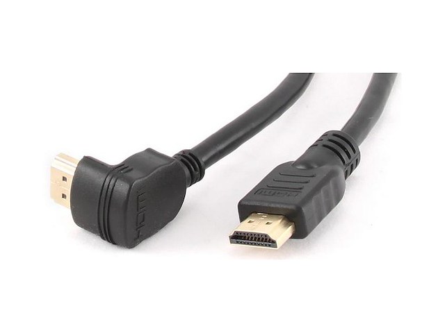 CC-HDMI490-6 Gembird HDMI kabl 4K UHD, Ethernet, konektor pod uglom 90 stepeni 1,8m A