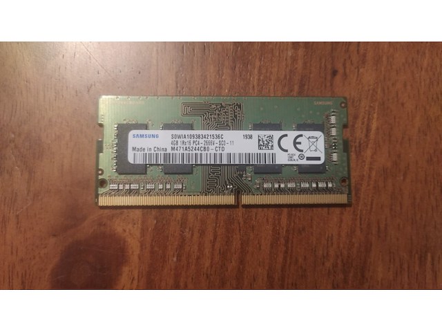 Ram memorija DDR4 Samsung 4GB , 2666Mhz , BR2