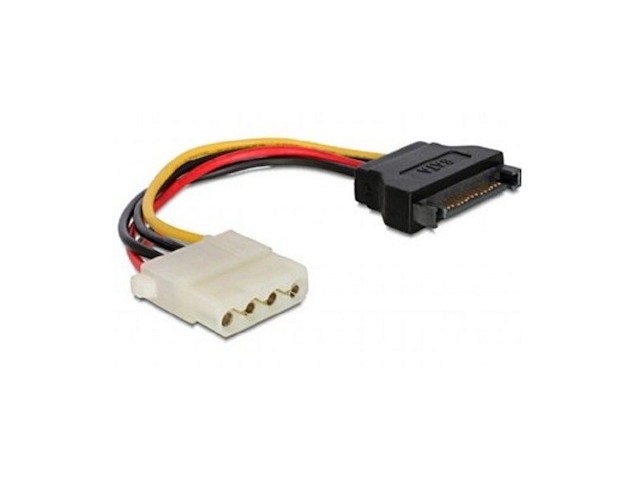 CC-SATA-PS-M Gembird SATA (male) to Molex (female) power cable, 0.15 m A