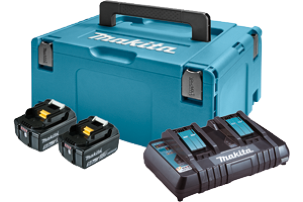 Makita Set napajanja tip3 Makpac BL1850Bx2 DC18RD 197629-2