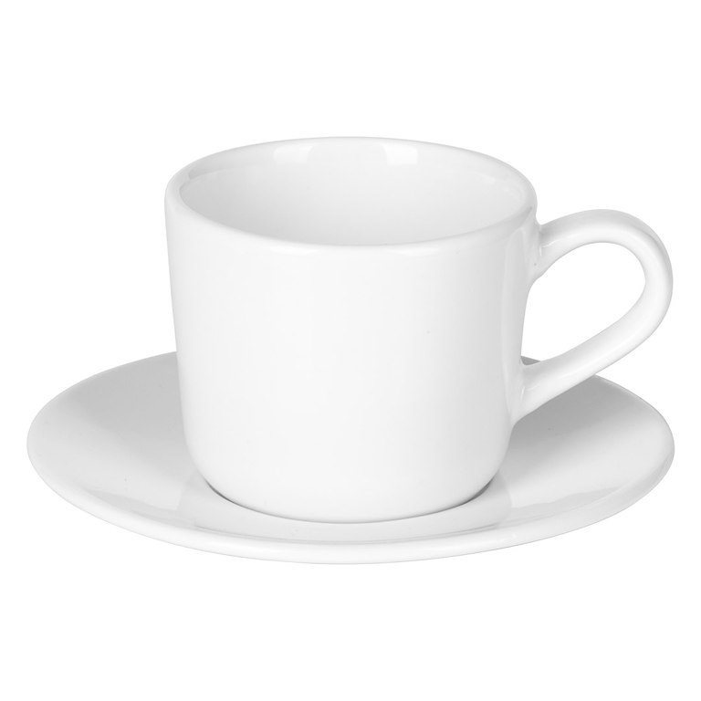 44.143.90 MILL - Šolja za cappuccino sa tacnom od fine keramike, 150 ml
