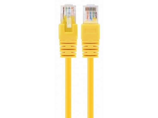 PP12-3M/Y Gembird Mrezni kabl, CAT5e UTP Patch cord 3m yellow A