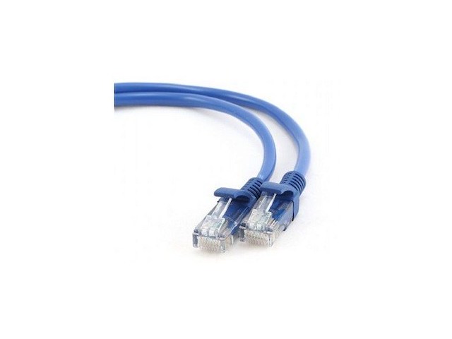 PP12-2M/B Gembird Mrezni kabl, CAT5e UTP Patch cord 2m blue A