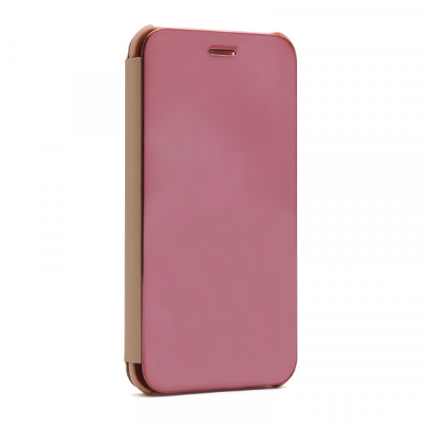 Futrola BI FOLD CLEAR VIEW za iPhone SE (2020/2022) roze