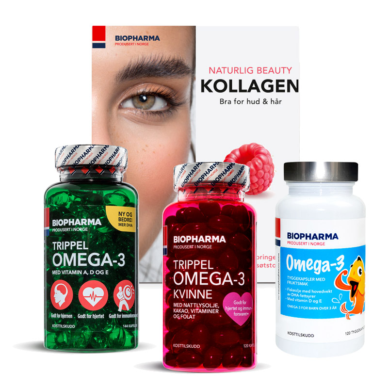 Omega-3 porodično pakovanje + kolagen