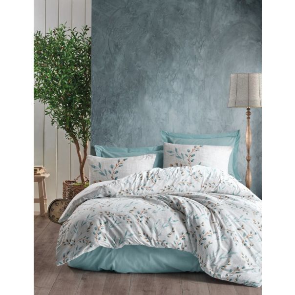 L`ESSENTIEL MAISON Ranforce posteljina 135 x 200 cm Lendell Mint