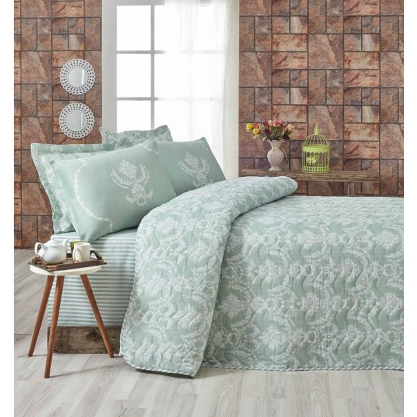 L`ESSENTIEL MAISON Posteljina 200x220 cm Pure Water Green