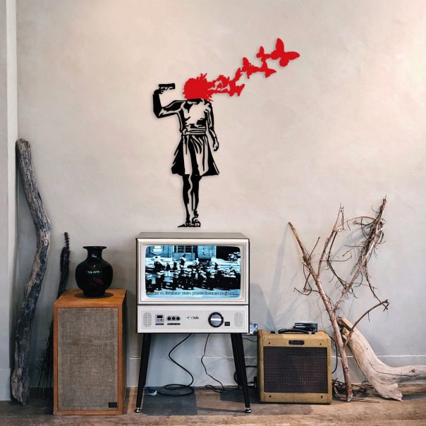 WALLXPERT Zidna dekoracija Banksy 9