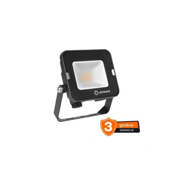 LEDVANCE LED reflektor 10W dnevno svetlo, crna