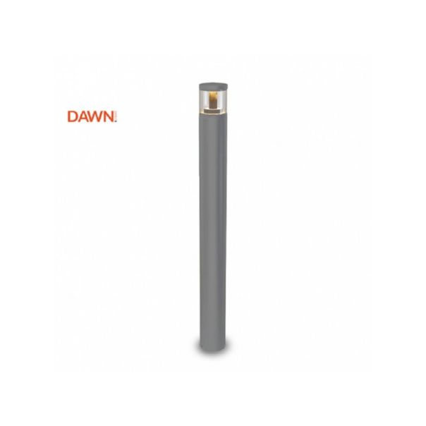 DAWN SVETILJKA JM-4605 STUBNA 12W 3000K IP65 SIVA