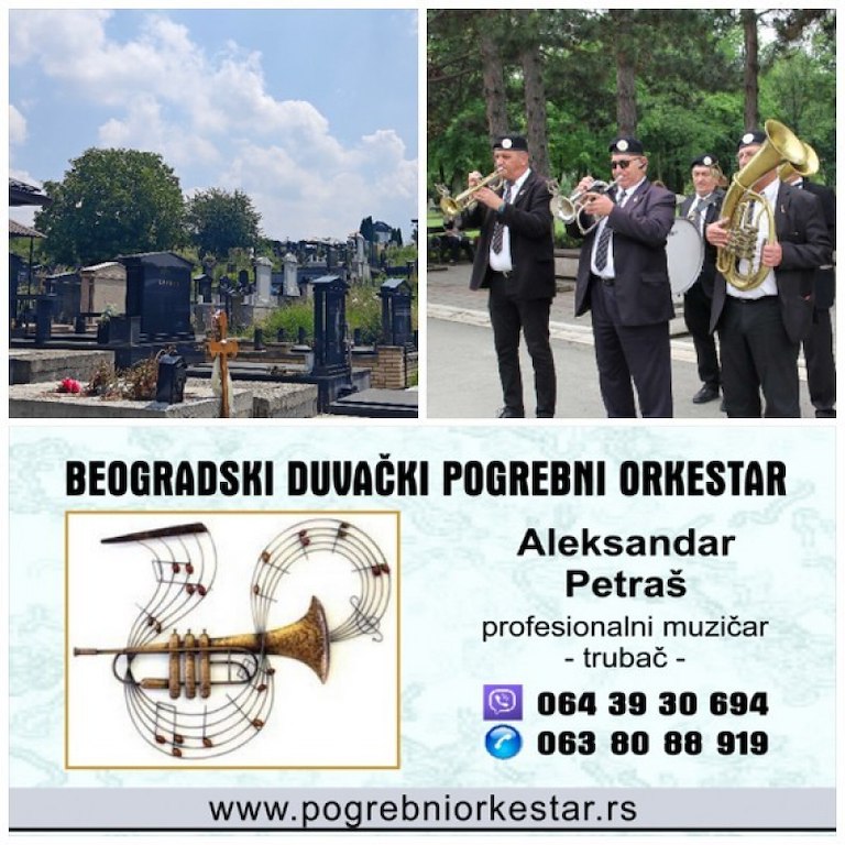 Zvanični pogrebni orkestar trubači muzik