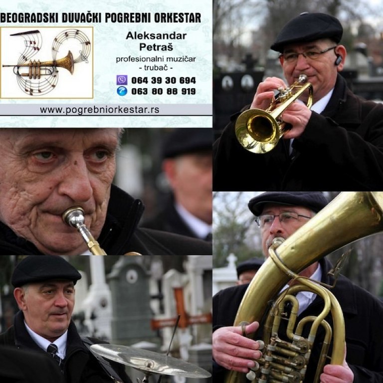 Pogrebni orkestar Beograd trubači muzika