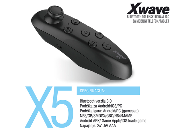 Xwave X 5 crni