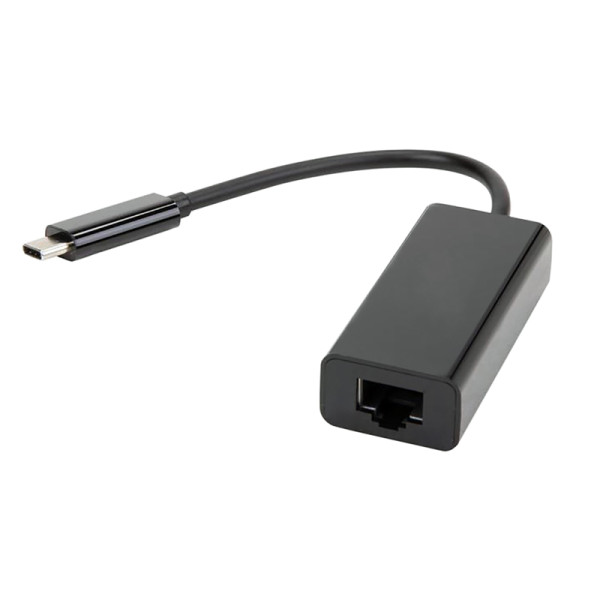 Xwave Mrežni Adapter USB C M na ethernet RJ-45 F crni