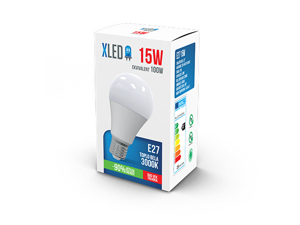 XLED E27 15W